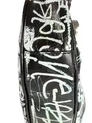 Balenciaga 2000 Agneau Arena Handbag - Black