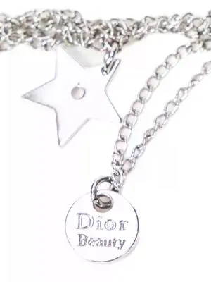 Dior Bow-detail Chain Necklace