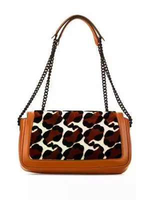 Fendi Baguette Leopard Shoulder Bag
