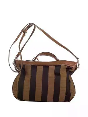 Fendi Striped Shoulder Bag