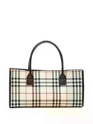 Burberry Check-pattern Handbag