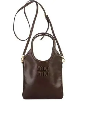 Miu Miu Ivy Tote Bag - Brown