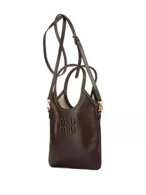 Miu Miu Ivy Tote Bag - Brown