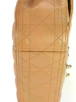 Dior Cannage-quilting Chain Shoulder Bag - Neutrals