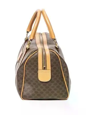 Celine Small Boston Patterned Tote Bag - Brown