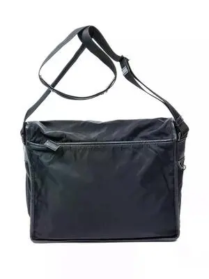Prada Buckled Canvas Shoulder Bag