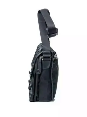 Prada Buckled Canvas Shoulder Bag