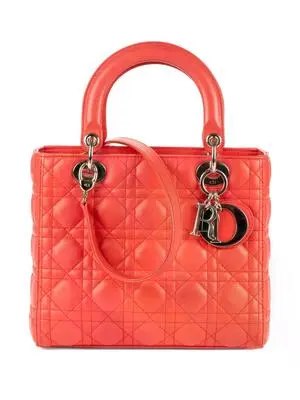 Dior Lady Tote Bag - Pink