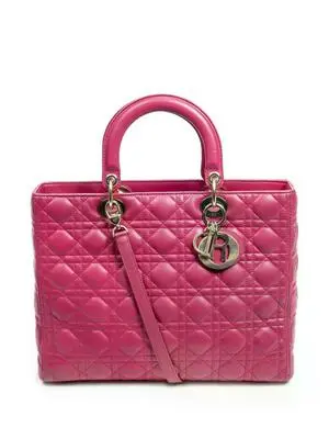 Dior 2013 Large Lady Charm Tote Bag