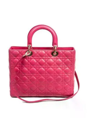 Dior 2013 Large Lady Charm Tote Bag