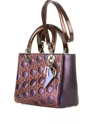 Dior 2000s Quilted-leather Shoulder Bag - Brown