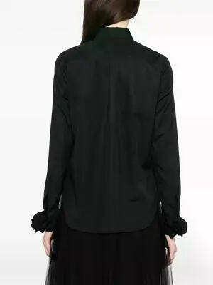 Noir Kei Ninomiya Ruffle Long-sleeve Shirt