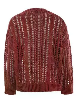 Brunello Cucinelli Crew-neck Cable Knit Sweater