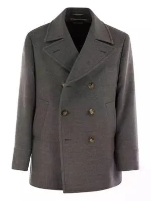 Brunello Cucinelli Straight Hem Coats For Men