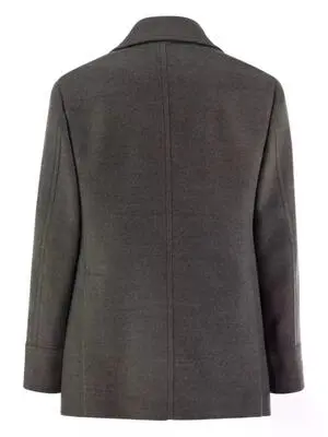 Brunello Cucinelli Button-fastening Wool Coat