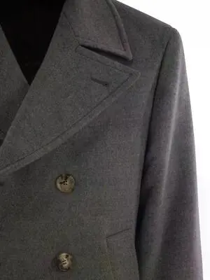 Brunello Cucinelli Button-fastening Wool Coat