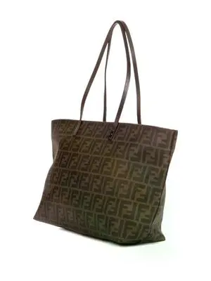 Fendi Tote Bag With Ff Pattern