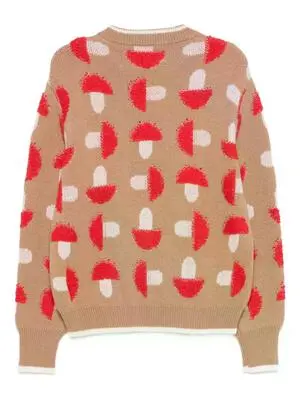 La DoubleJ Printed Sweater - Neutrals