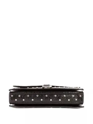 Balenciaga Leather Shoulder Bag - Black