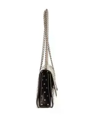 Balenciaga Leather Shoulder Bag - Black