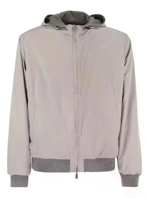 Fedeli Hooded Jacket - Grey