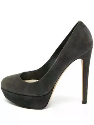 Dior Suede Platform Pumps
