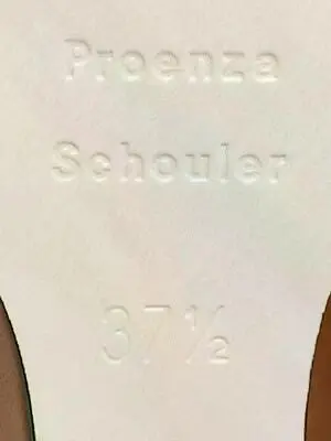 Proenza Schouler Leather Wedge Sandals