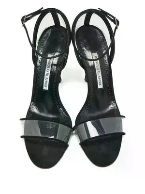 Manolo Blahnik Ankle-strap Stiletto Sandals