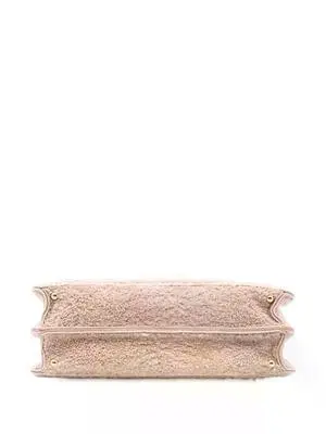 Fendi Large Shearling Peekaboo Iseeu Satchel