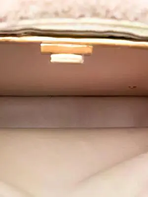 Fendi Large Shearling Peekaboo Iseeu Satchel