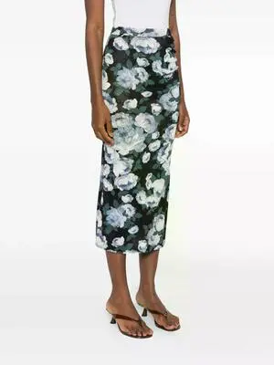 Stella McCartney Midi Skirt - Black