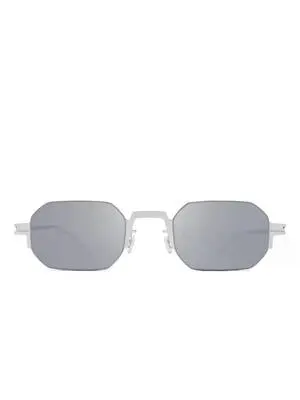 Mykita Geometric Frame Sunglasses - Silver
