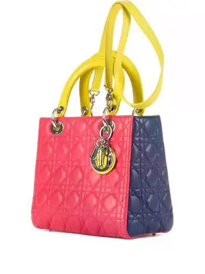 Dior Quilted Shoulder Bag - Pink