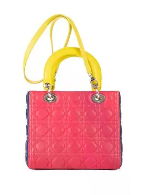 Dior Quilted Shoulder Bag - Pink