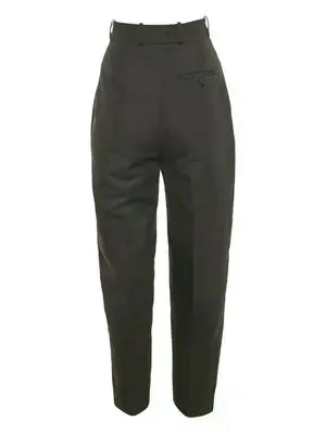 Alexander McQueen Sculptural Cotton Trousers