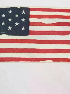 Polo Ralph Lauren Flag Applique T-shirt - White