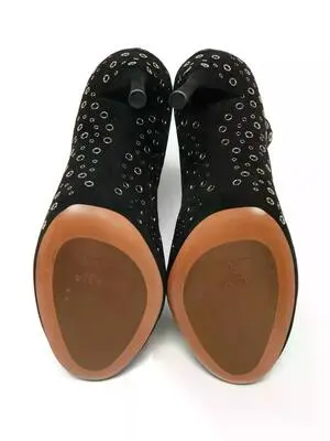 Alaïa Gomet Suede Ankle Boots