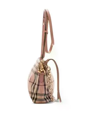 Burberry Check Chain Shoulder Bag