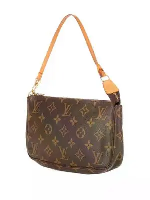 LOUIS VUITTON Pochette Accessoires Handbag - Brown
