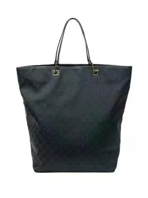 Gucci Logo-print Tote Bag - Black
