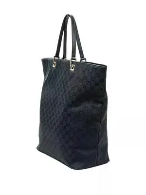 Gucci Logo-print Tote Bag - Black