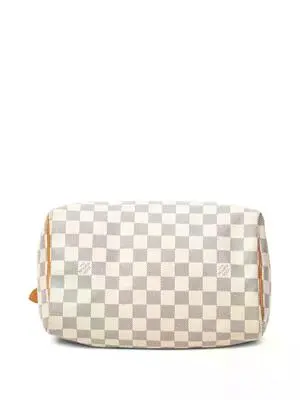 LOUIS VUITTON Speedy 25 Tote Bag - White