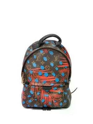 LOUIS VUITTON 2016 Monogram Jungle Dots Palm Springs Backpack