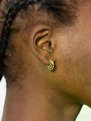 SHAUN LEANE Bound Hoop Earrings