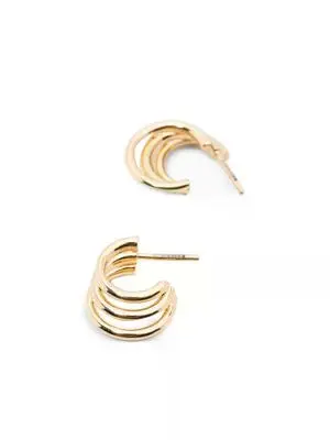 SHAUN LEANE Bound Hoop Earrings