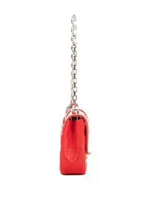 Dior 2010 Miss Quilted Leather Shoulder Bag - Pink