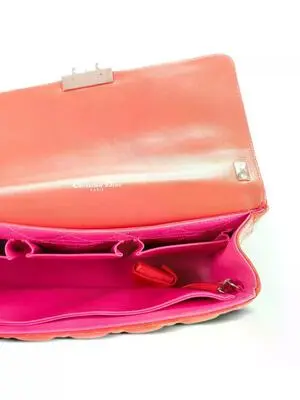 Dior 2010 Miss Quilted Leather Shoulder Bag - Pink