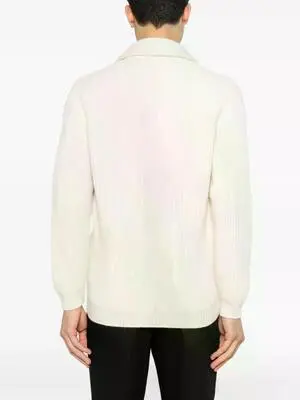 Fedeli Terminillo Cashmere Cardigan - White