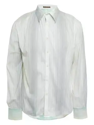 Roberto Cavalli Stripped Cotton Shirt