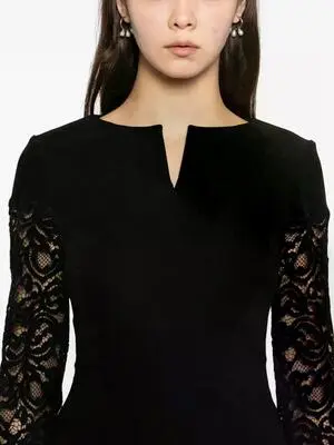 SAIID KOBEISY Lace Short Dress